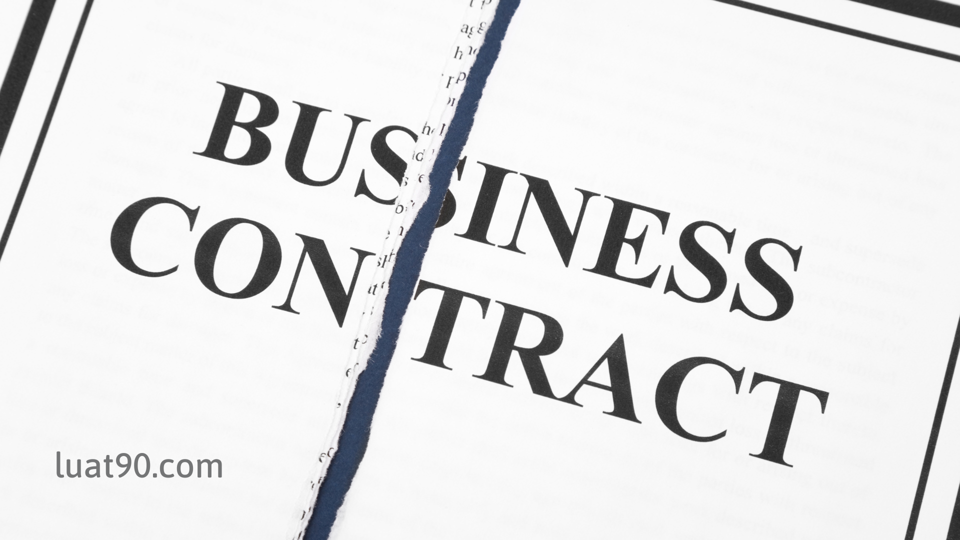 Các trường hợp hợp đồng vô hiệu - Công ty Luật TNHH DCNH Law